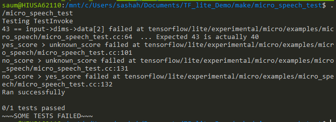 Tflite For Microcontrollers Micro Speech Example With More Keywords Yes No Up Down