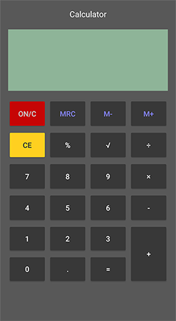 GitHub - tabaraei/Calculator-Layout-XML: This files include a simple layout for your calculator ...