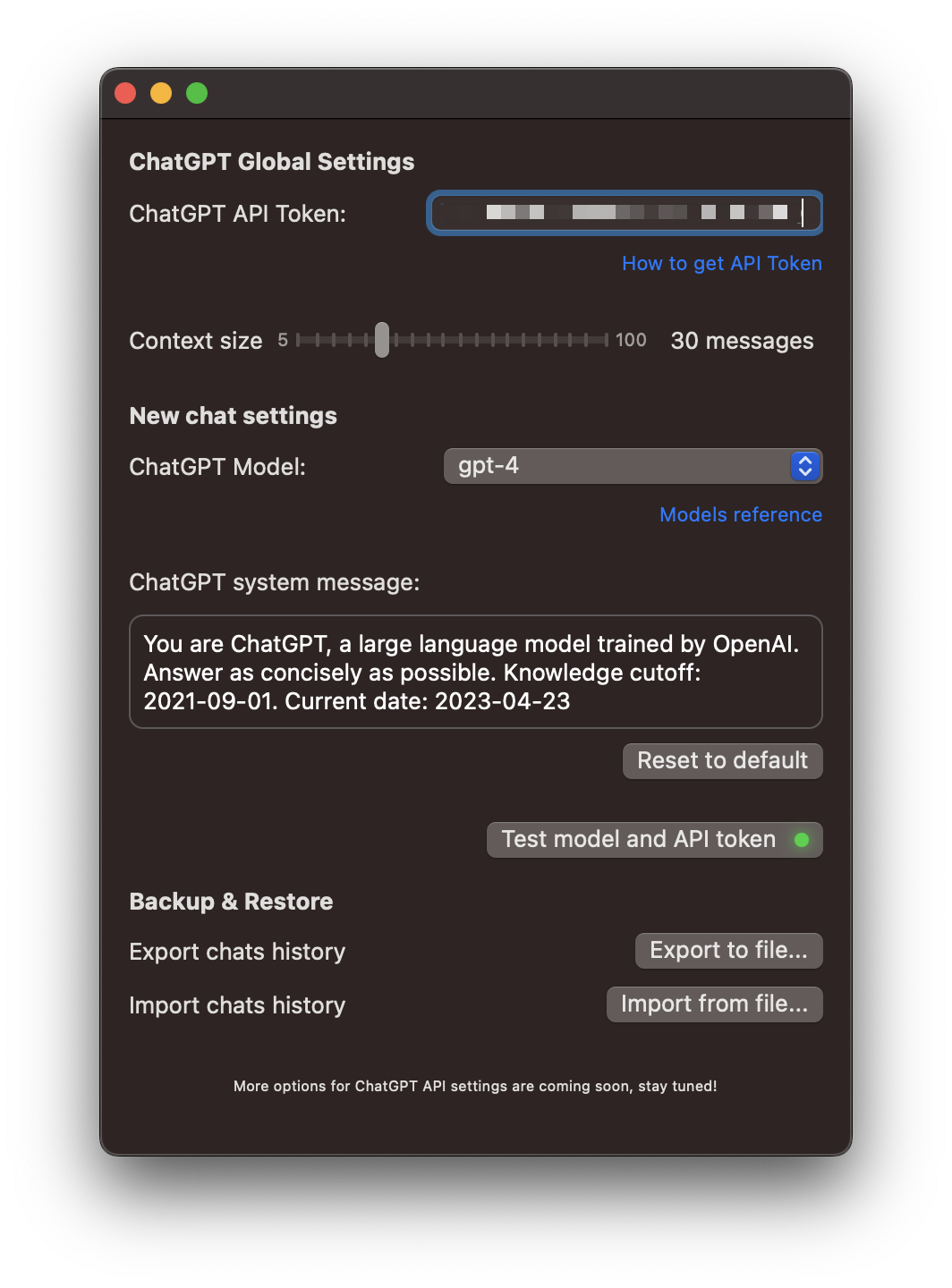 GitHub - urbanscribe/swift-gpt: Swift powered native macOS client for ...