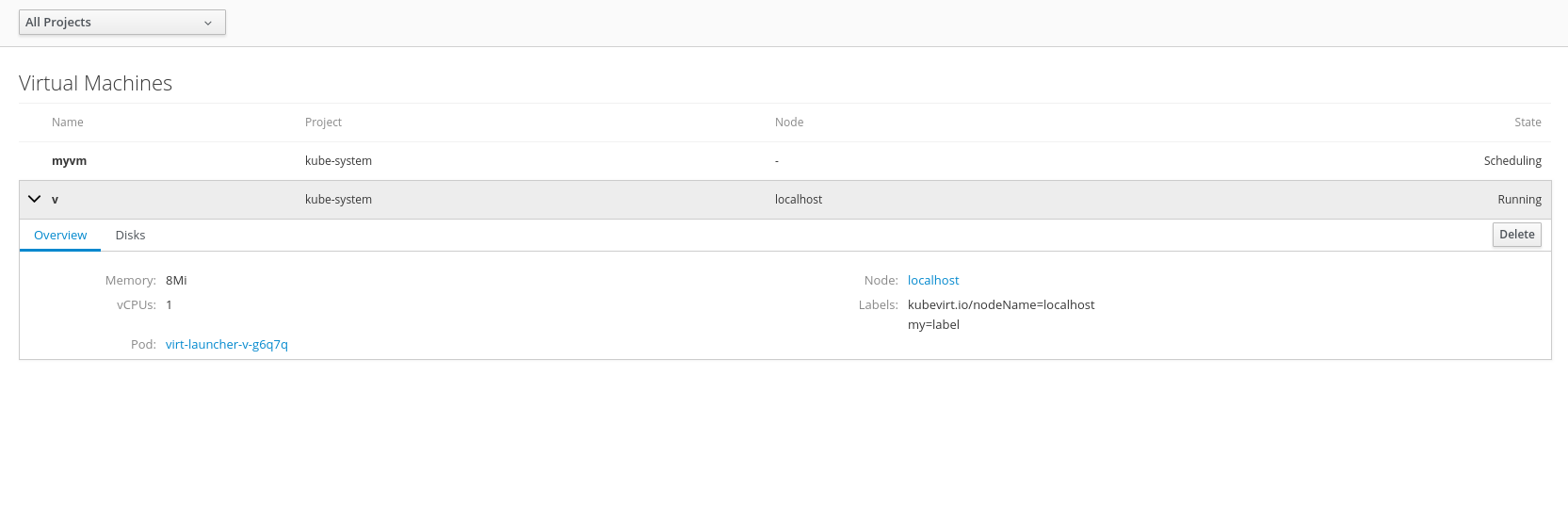 Kubernetes Virtual Machines Offline Vms · Issue 8895 · Cockpit Projectcockpit · Github