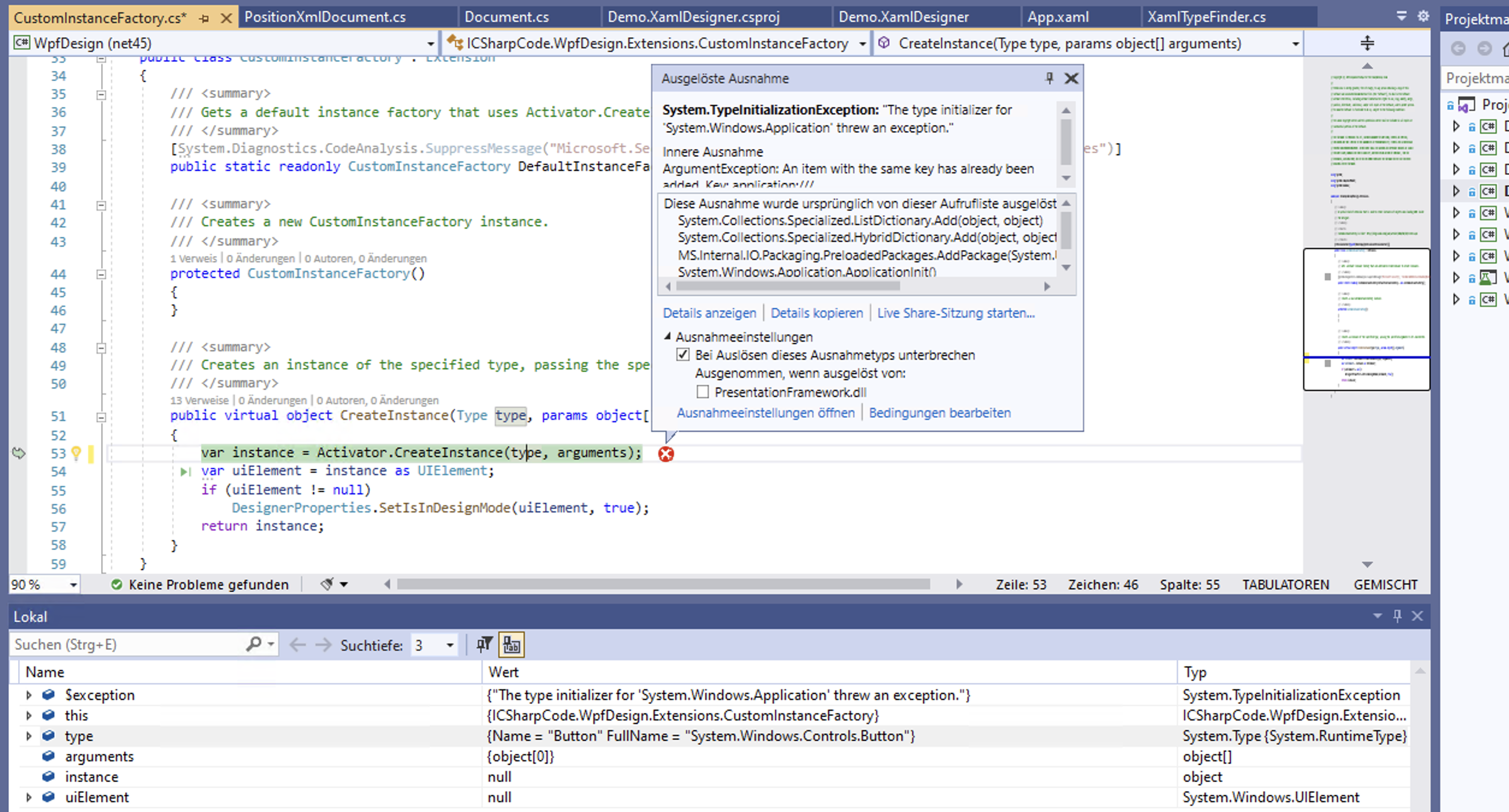 Activator Createinstance Type Arguments Fails For Type Button · Issue 4384 · Dotnet Wpf · Github