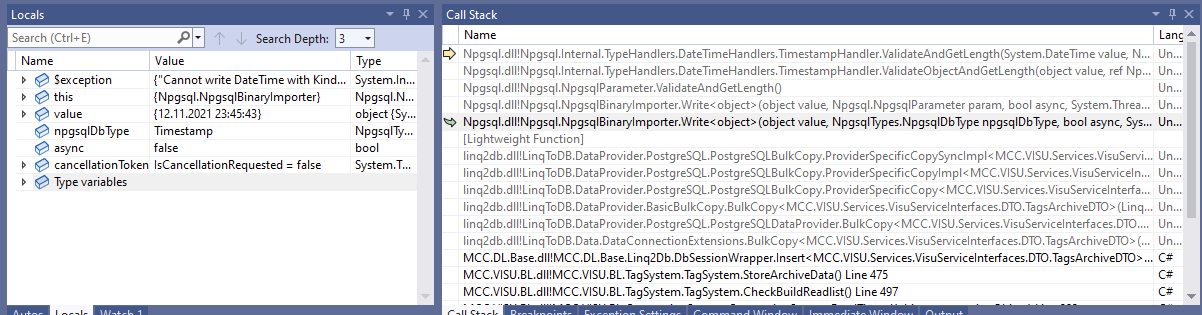 Postgres Bulk Insert Problem With New Npgsql Issue 3342 Linq2db 