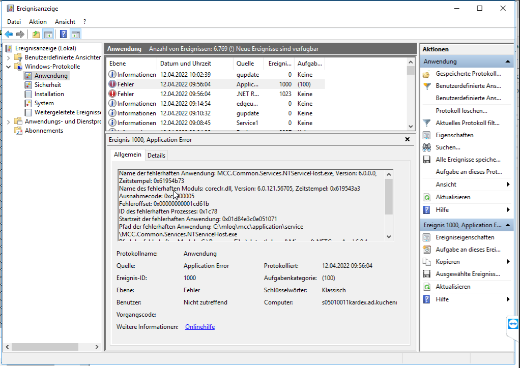 Crash Of Our Netcore 6 Application · Issue 67897 · Dotnet Runtime · Github