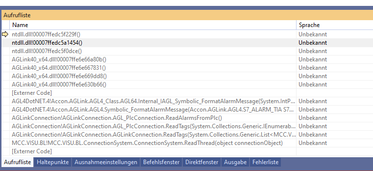 Crash with unmanged DLL did not create a StackTrace in Eventlog · Issue #75245 · dotnet/runtime ...