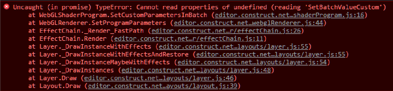 Crash When Disabling Certain Effects In Stack R270 New Effects Compositor · Issue 5183