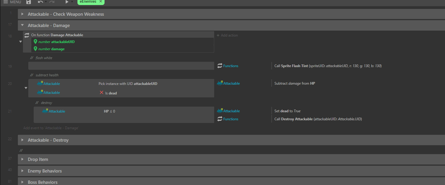 (Editor) Event sheets still don't remember column widths & are sometimes squished · Issue #3710 ...