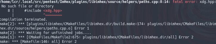 Dependency Problem while compiling · Issue #350 · WerWolv/ImHex · GitHub