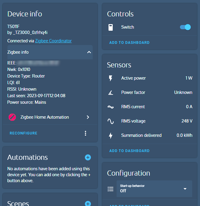 [Device Support Request] TS011F Smart Plug (_TZ3000_cehuw1lw) · Issue #2573 · zigpy/zha-device ...