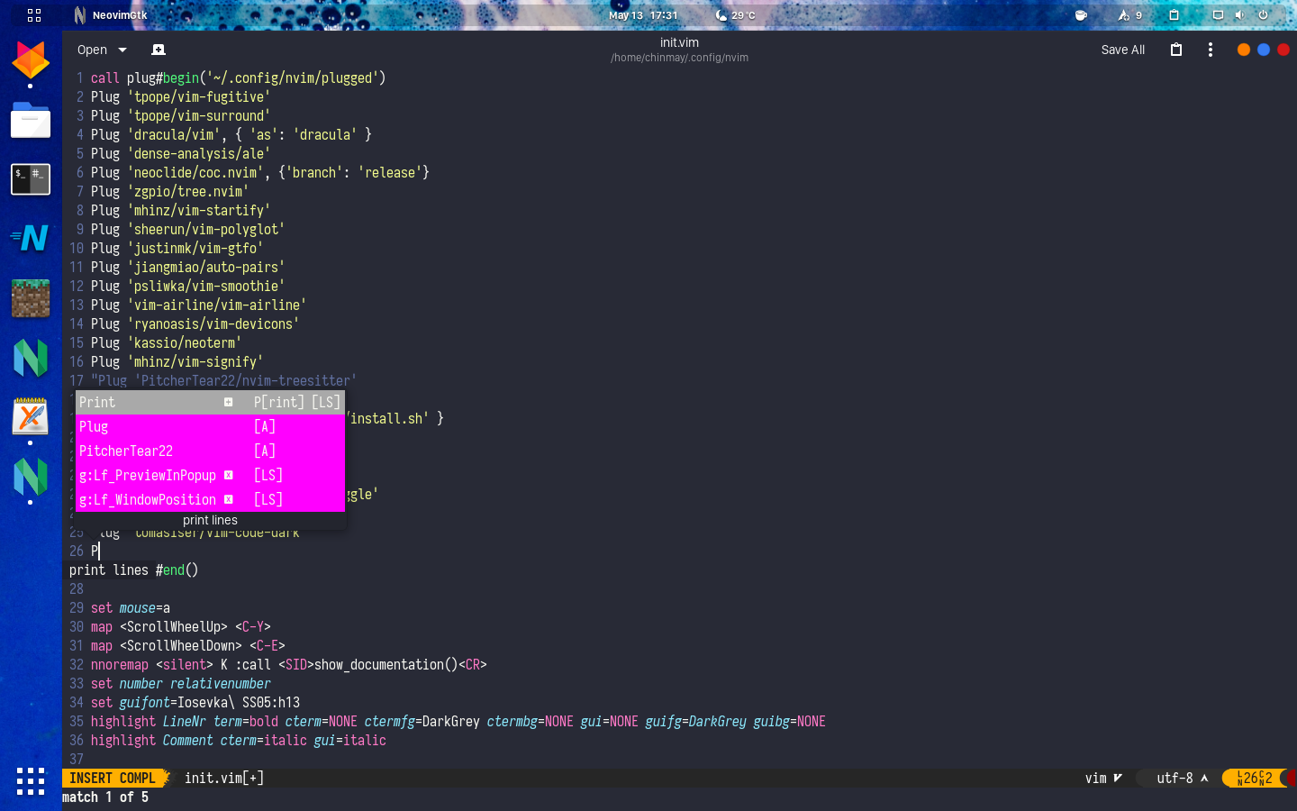 Support GUI popup · Issue #188 · dracula/vim · GitHub