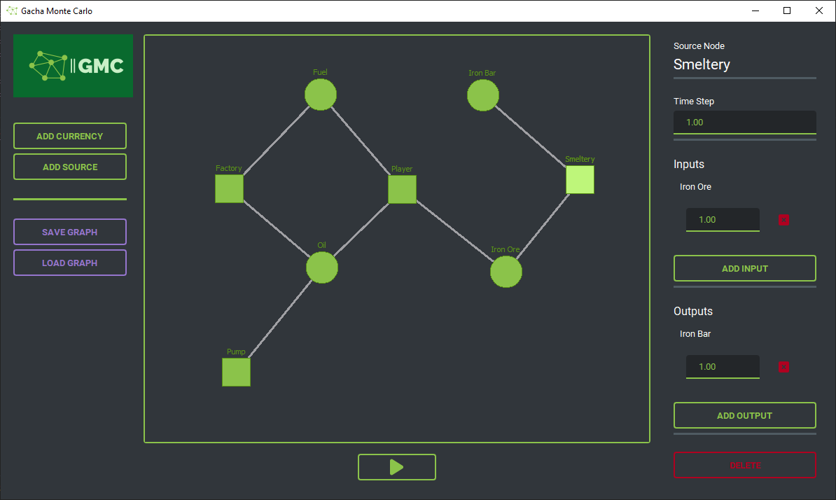 GitHub - PhilFischer/GachaMC: Python GUI tool to graphically model video game economies in order ...