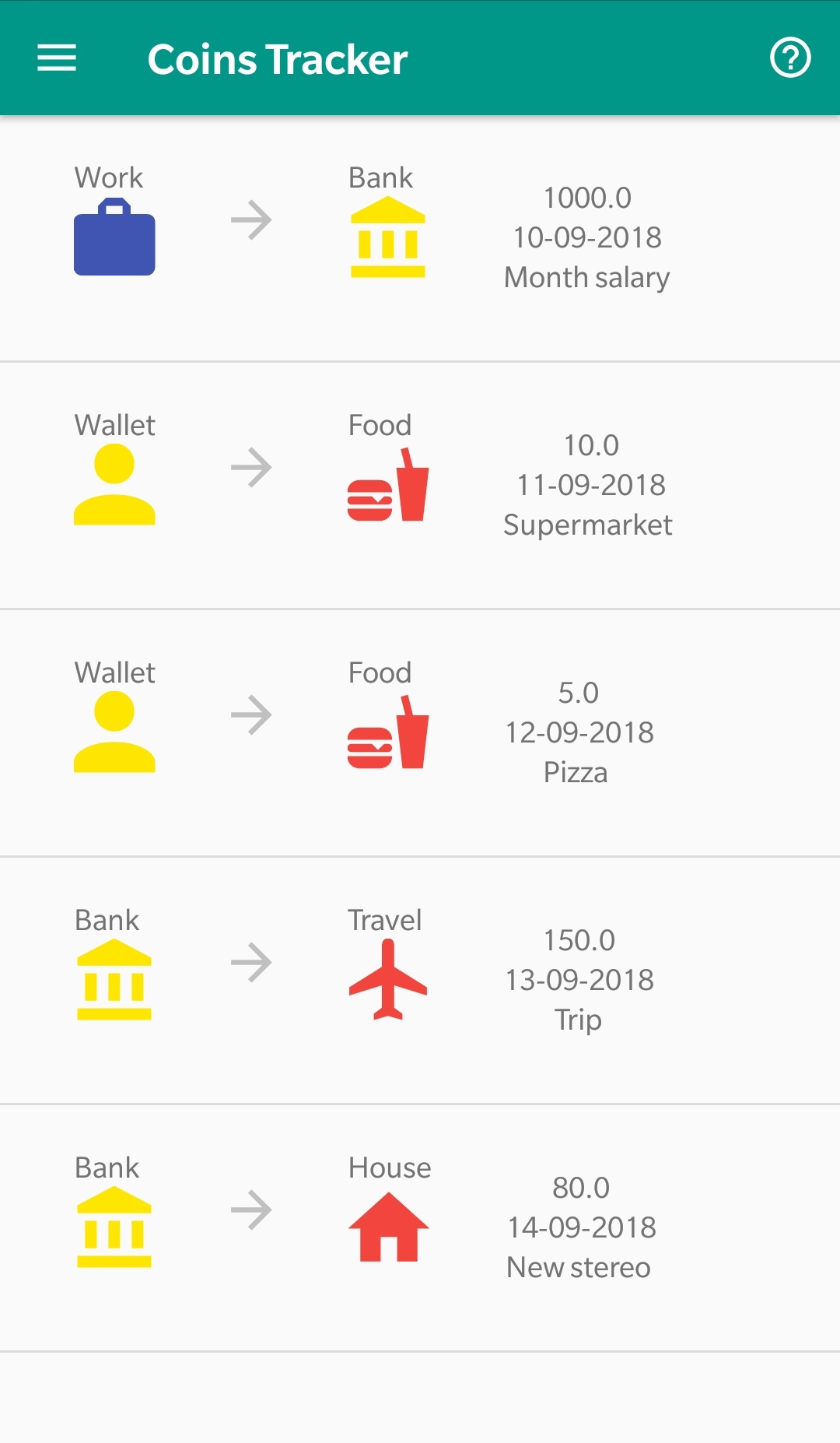 GitHub - gianlucaDp/Coins-Tracker: Manage your finance, track your expenses