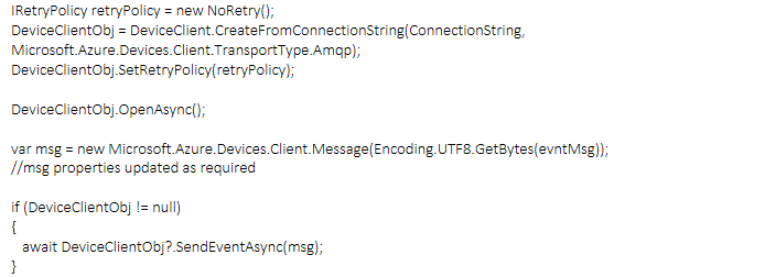 Timed Out Trying To Create Faulttolerantamqpobject`1 · Issue 337 · Azureazure Iot Sdk Csharp