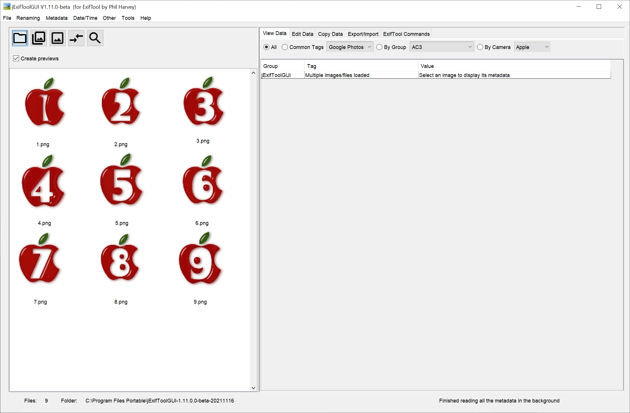 New functionality: the right direction? · Issue #189 · hvdwolf/jExifToolGUI · GitHub