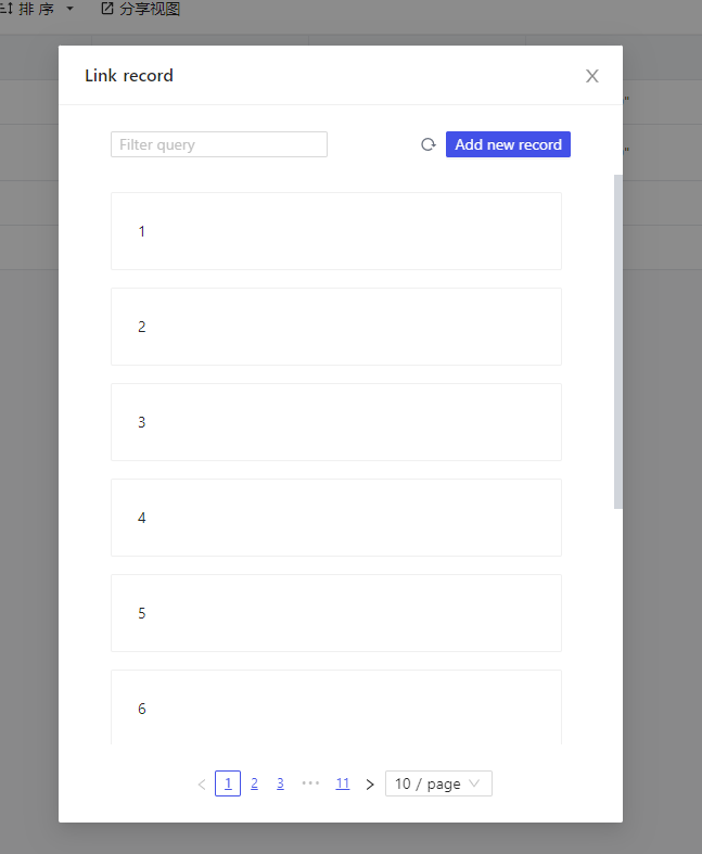 🔦 Feature: For Linked Record modal - display more information, not just primary key & value ...