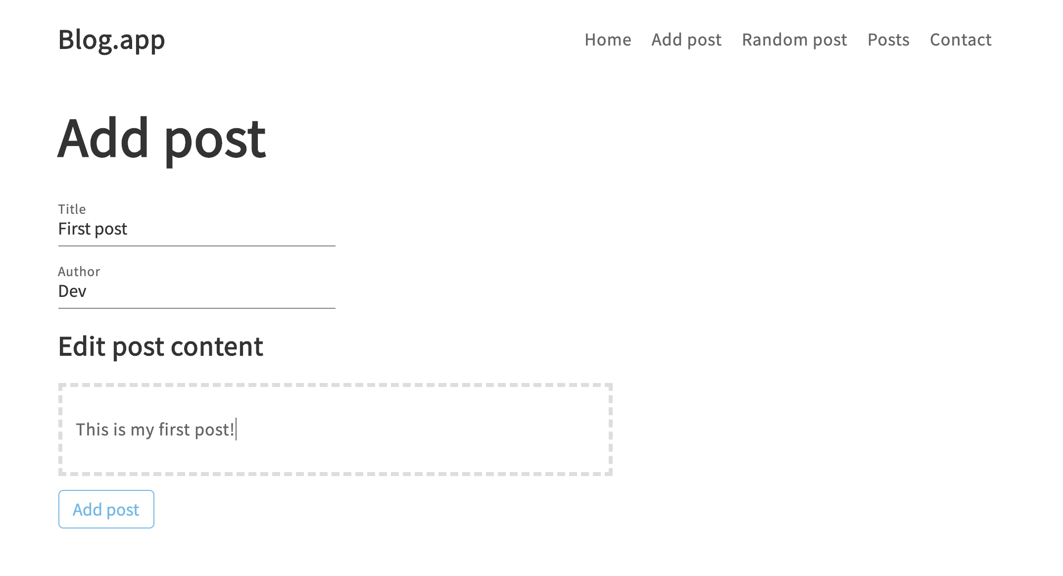 GitHub - Marce1ina/blog-app: Full-stack blog app in JS. Up and running with "yarn start".