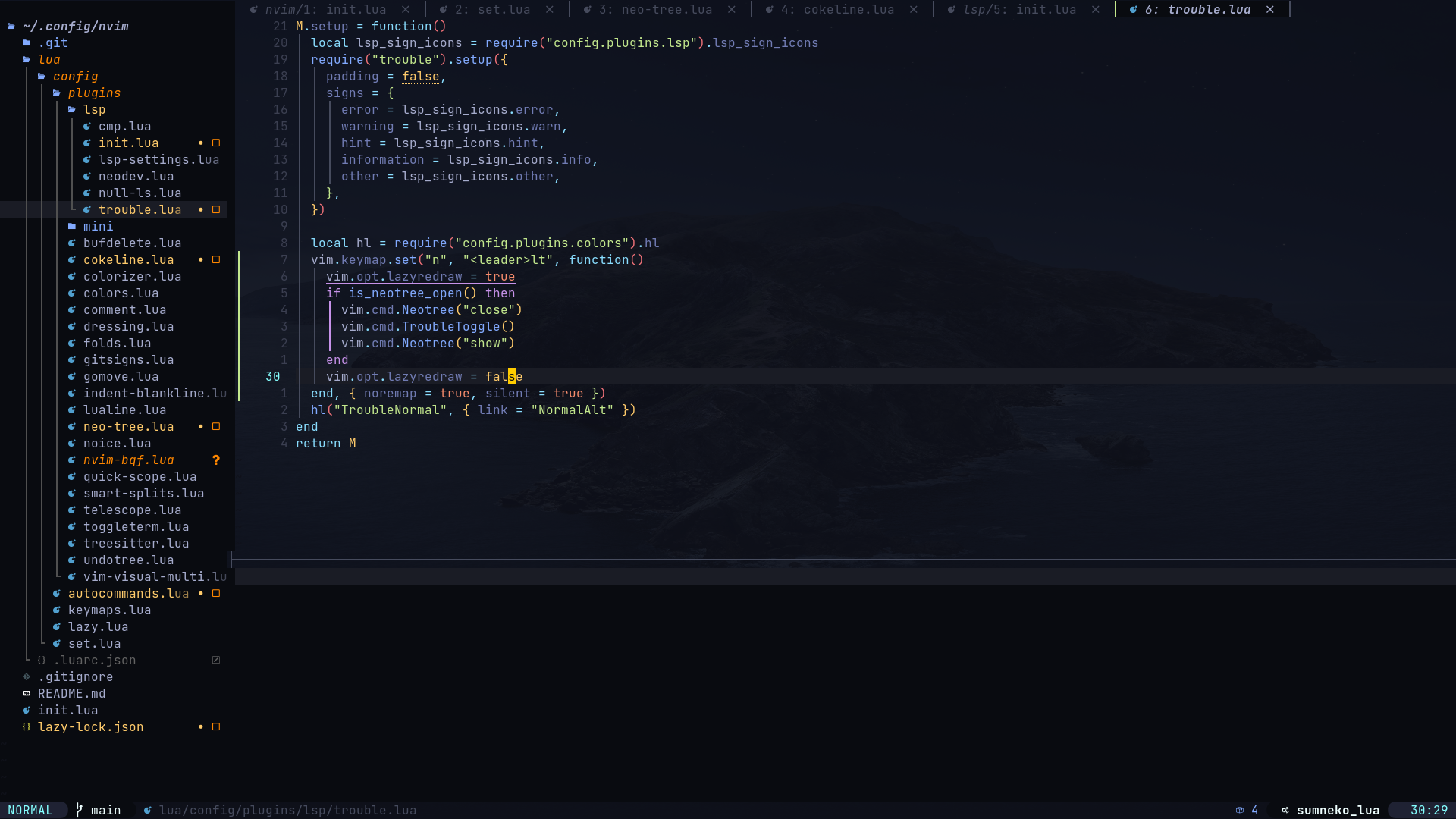 Potential bug?: Trouble does not respect sidebar · Issue #243 · folke/trouble.nvim · GitHub