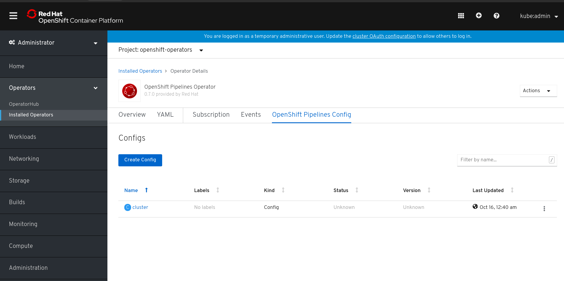Instances of Clusterwide CRDs are not displayed properly in InstalledOperators · Issue #3040 ...
