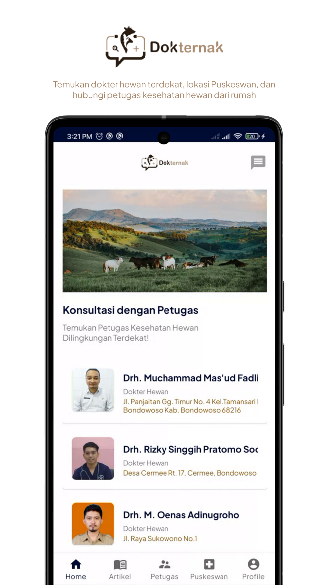 GitHub - newt007/dokternakid: DOKTERNAK: Aplikasi Pencarian Petugas Kesehatan Hewan di Kabupaten ...