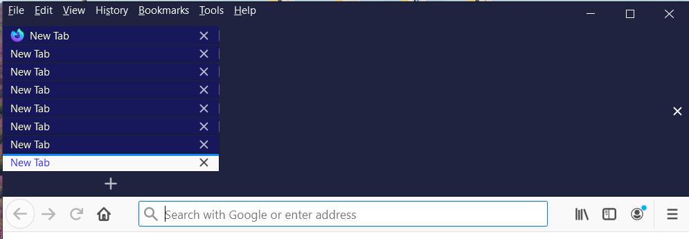 Multi row Not Working Issue 16 Onemen TabMixPlus GitHub