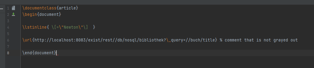 = in \url breaks highlighting and {} matching · Issue #1704 · Hannah-Sten/TeXiFy-IDEA · GitHub