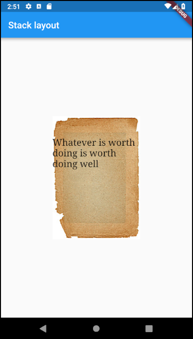 Whats Wrong With My Stack · Issue 20023 · Flutterflutter · Github