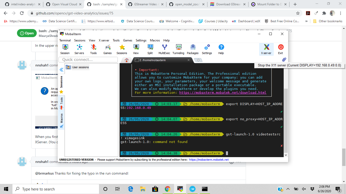 Running Dl Streamer In A Docker Container On A Windows Host · Issue 75 · Dlstreamerdlstreamer
