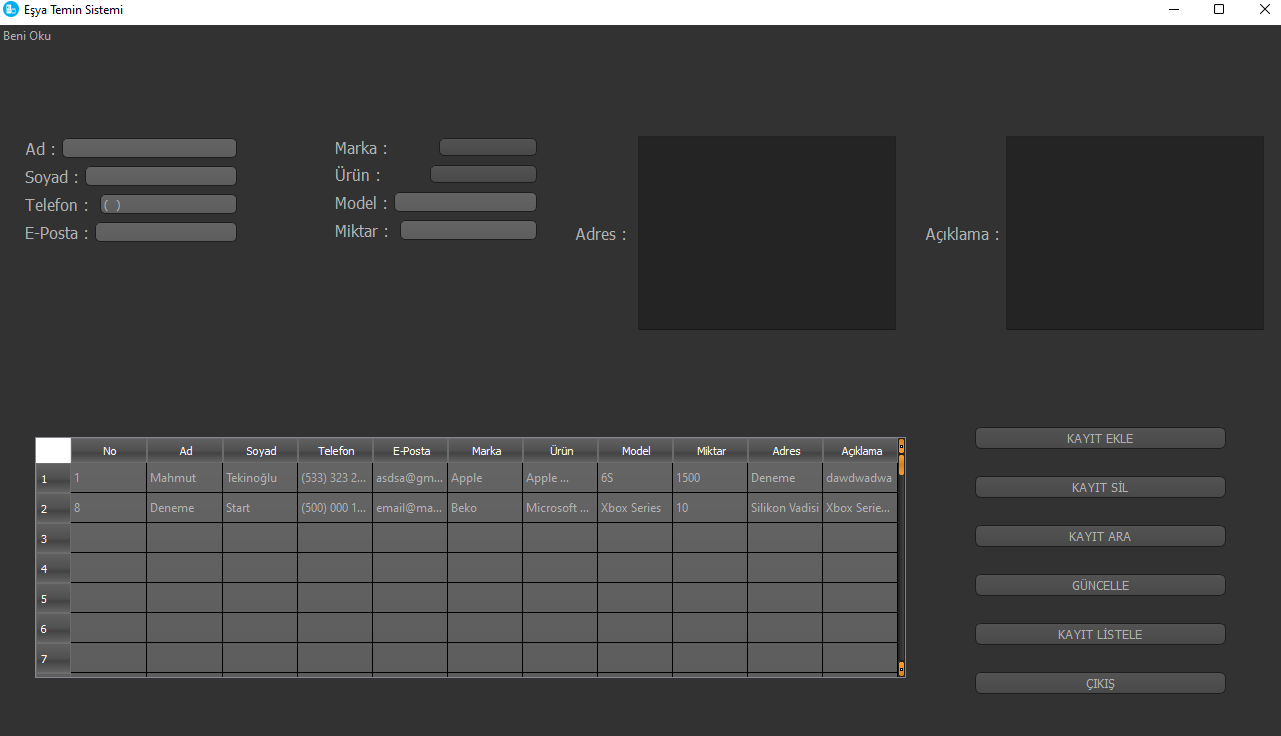 GitHub - AnilKavuk/PyQt5-with-Visual-Programming: goods procurement system GitHub - AnilKavuk/PyQt5-with-Visual-Programming: goods procurement system