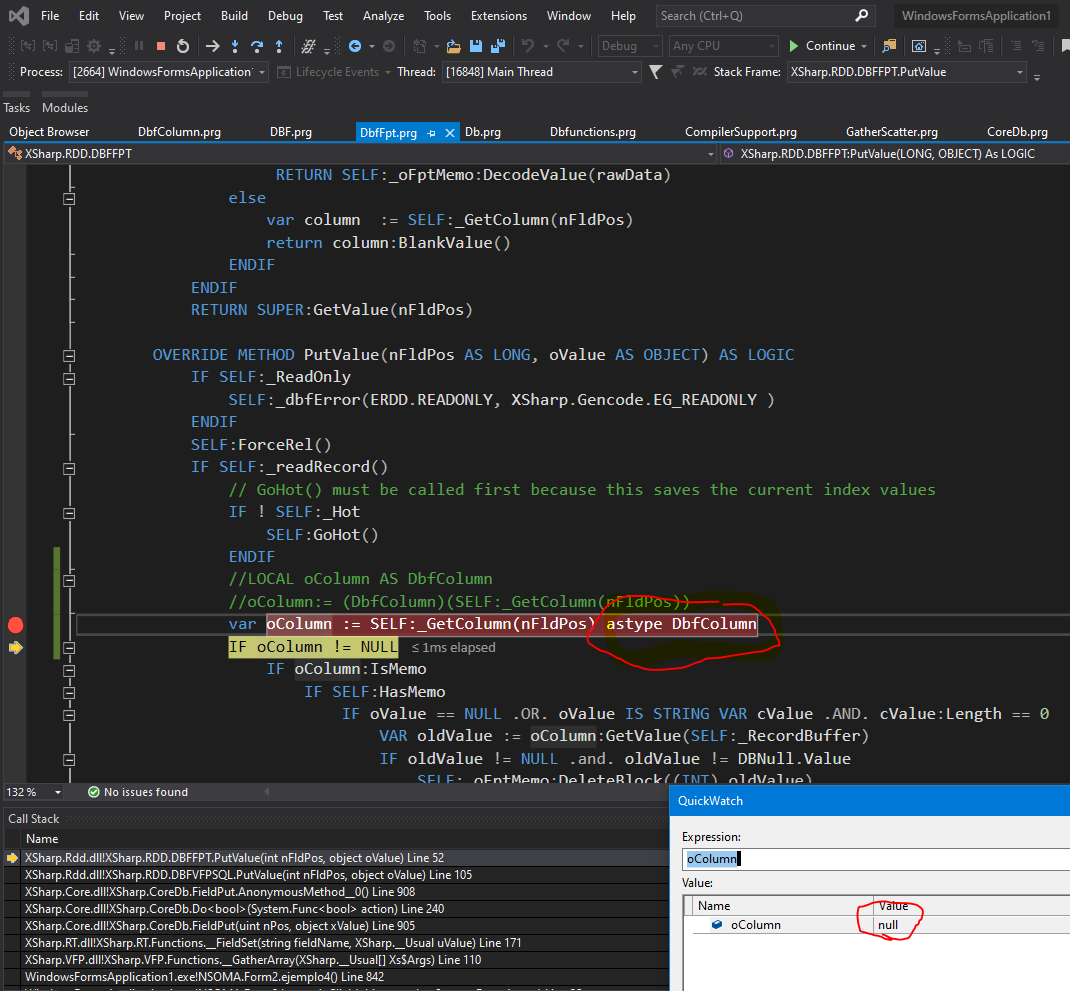 Error writing to cursor that is returned from SqlExec() · Issue #948 · X-Sharp/XSharpPublic · GitHub