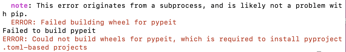 Cannot install PypeIt for some reason · Issue #1475 · pypeit/PypeIt · GitHub