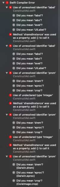 Lots Of New Compiler Errors In Constructadswift · Issue 3504 · Scirraconstruct Bugs · Github