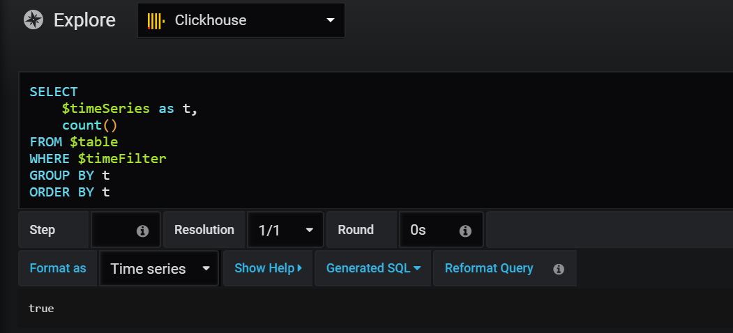 Clickhouse Grafana Seems To Be Incompatible With Explore Ui In Grafana 60 · Issue 118