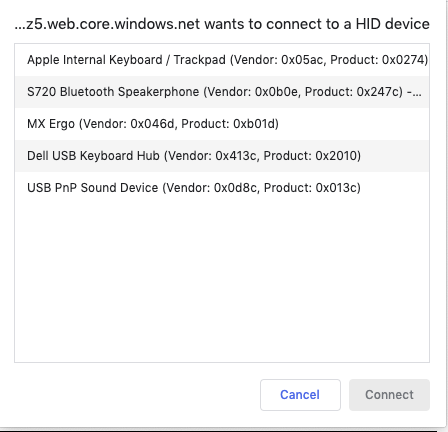 WebHID API support · Issue #21311 · electron/electron · GitHub