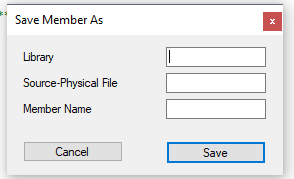 Save ICON now acts as a SAVE-AS · Issue #42 · worksofliam/ILEditor · GitHub