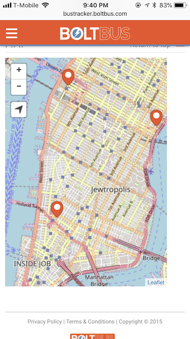 Vandalized Place Names In Lower Manhattan · Issue 6284 · Leaflet 