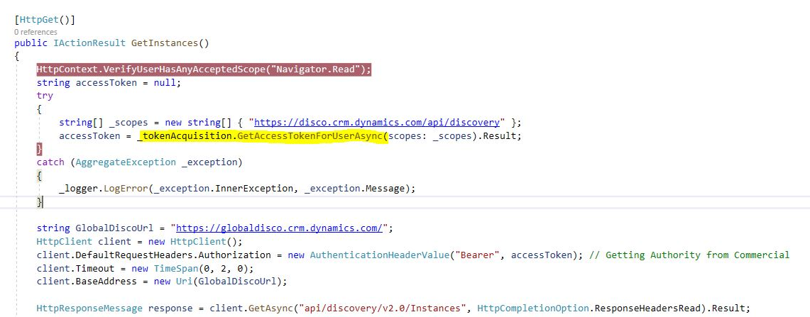 GetAccessTokenForUserAsync - Is not working to obtain JWT Token to ...