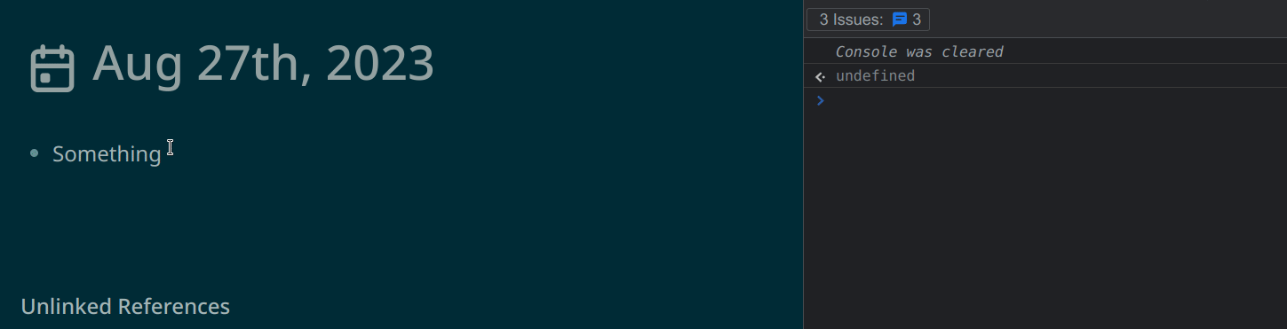 Input Selection End Event Isn T Firing Correctly In Some Cases · Issue 10106 · Logseq Logseq