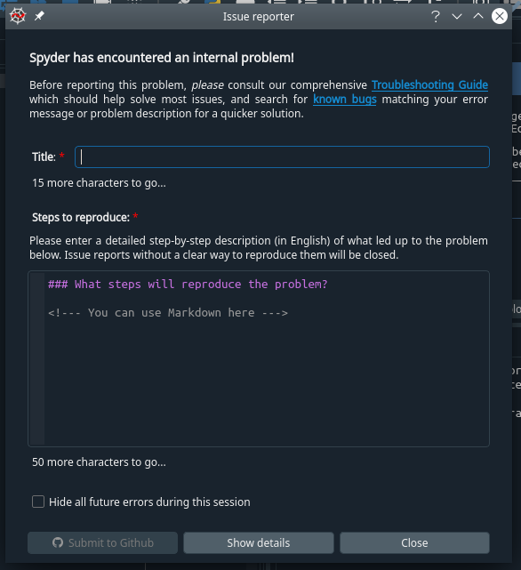 Spyder crashes without warning · Issue #14798 · spyder-ide/spyder · GitHub