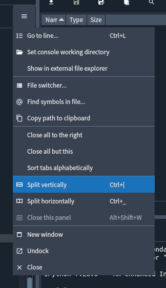 Split Vertical and Horizontally are switched · Issue #17269 · spyder ...