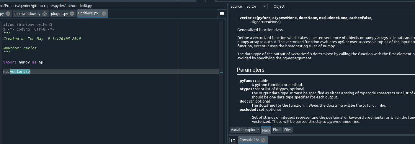 Some issues with calltips and hovers · Issue #9311 · spyder-ide/spyder ...