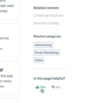 Introduce category badges in right sidenav · Issue #202 · segmentio/segment-docs · GitHub