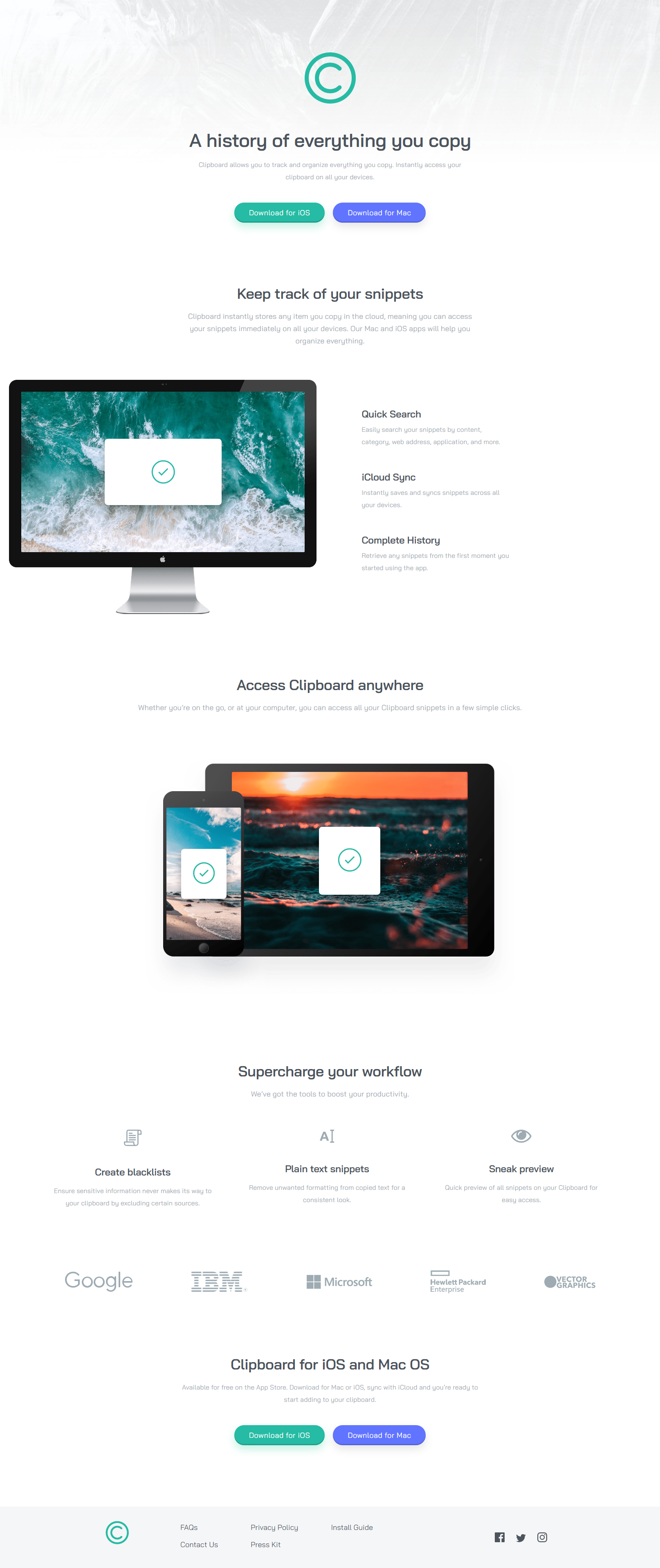 GitHub - cotybro/Clipboard-landing-page