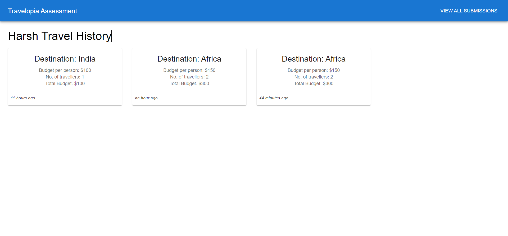 GitHub - vharsh97/mern-project: A Simple MERN Project to POST a user input form and display the ...