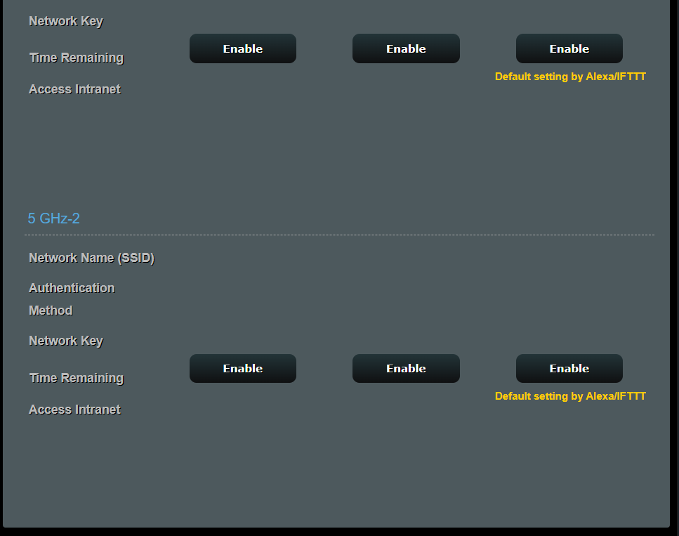 Guest network page seems broken/bugged, Zenwifi XT8, RT-AX95Q, 388.2_2_0 · Issue #414 · gnuton ...