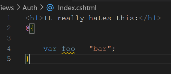 Razor inserts too many spaces when formatting (LF instead CRLF in file) · Issue #7912 · dotnet ...