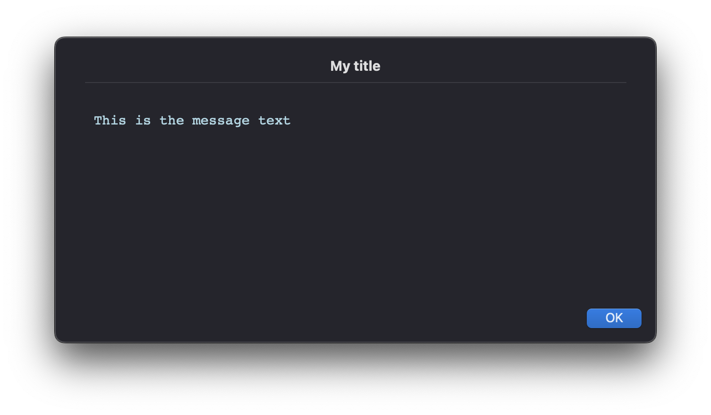 Bug (?): `--titlefont` size spec overrides `--messagefont` size spec · Issue #122 · swiftDialog ...
