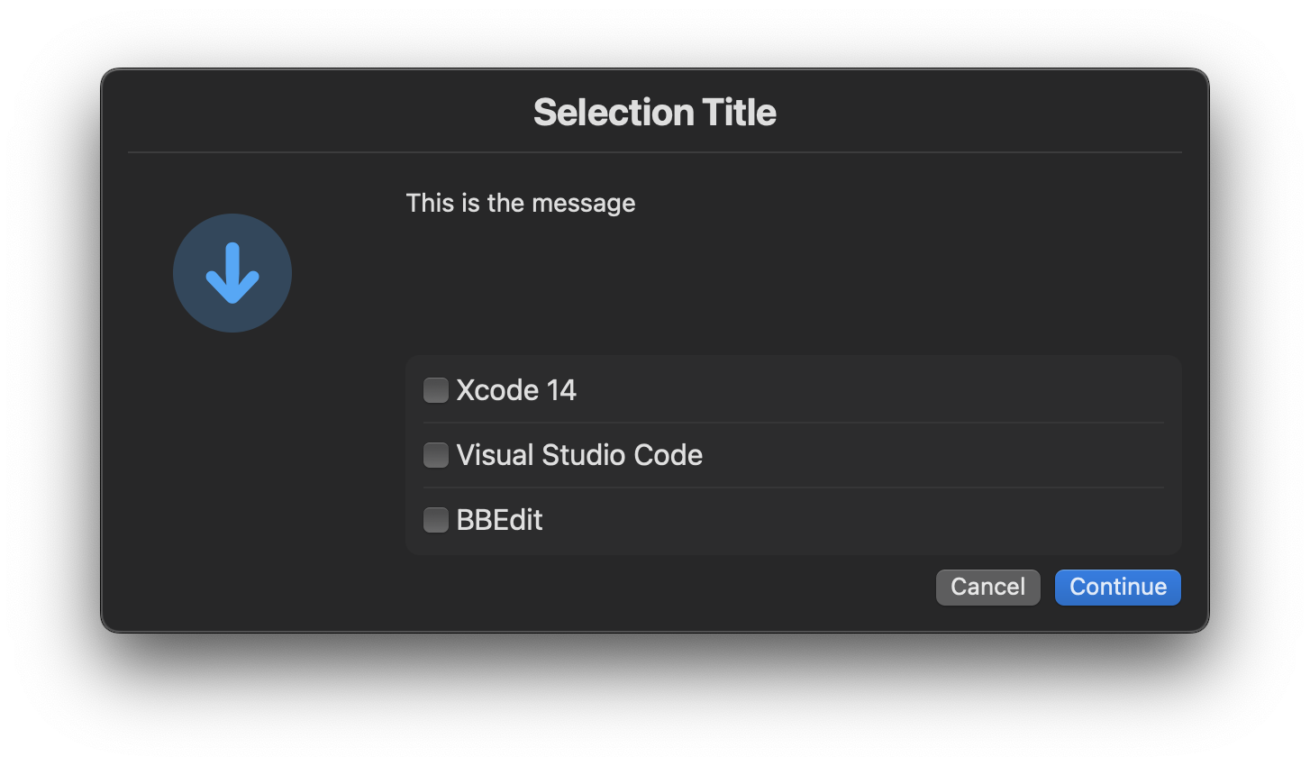 New checkbox "switch" style problem when using json as source · Issue #257 · swiftDialog ...