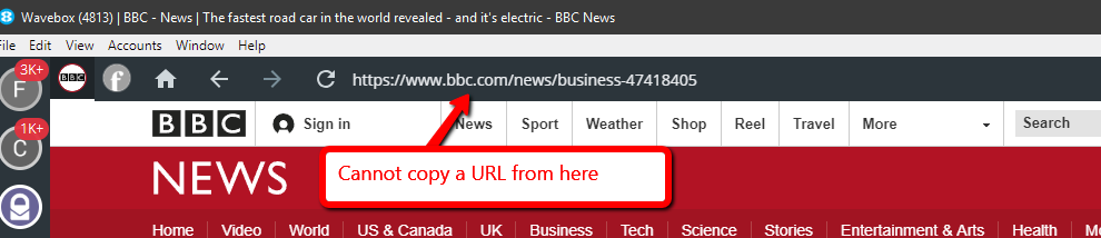 copying a URL · Issue #963 · wavebox/waveboxapp · GitHub