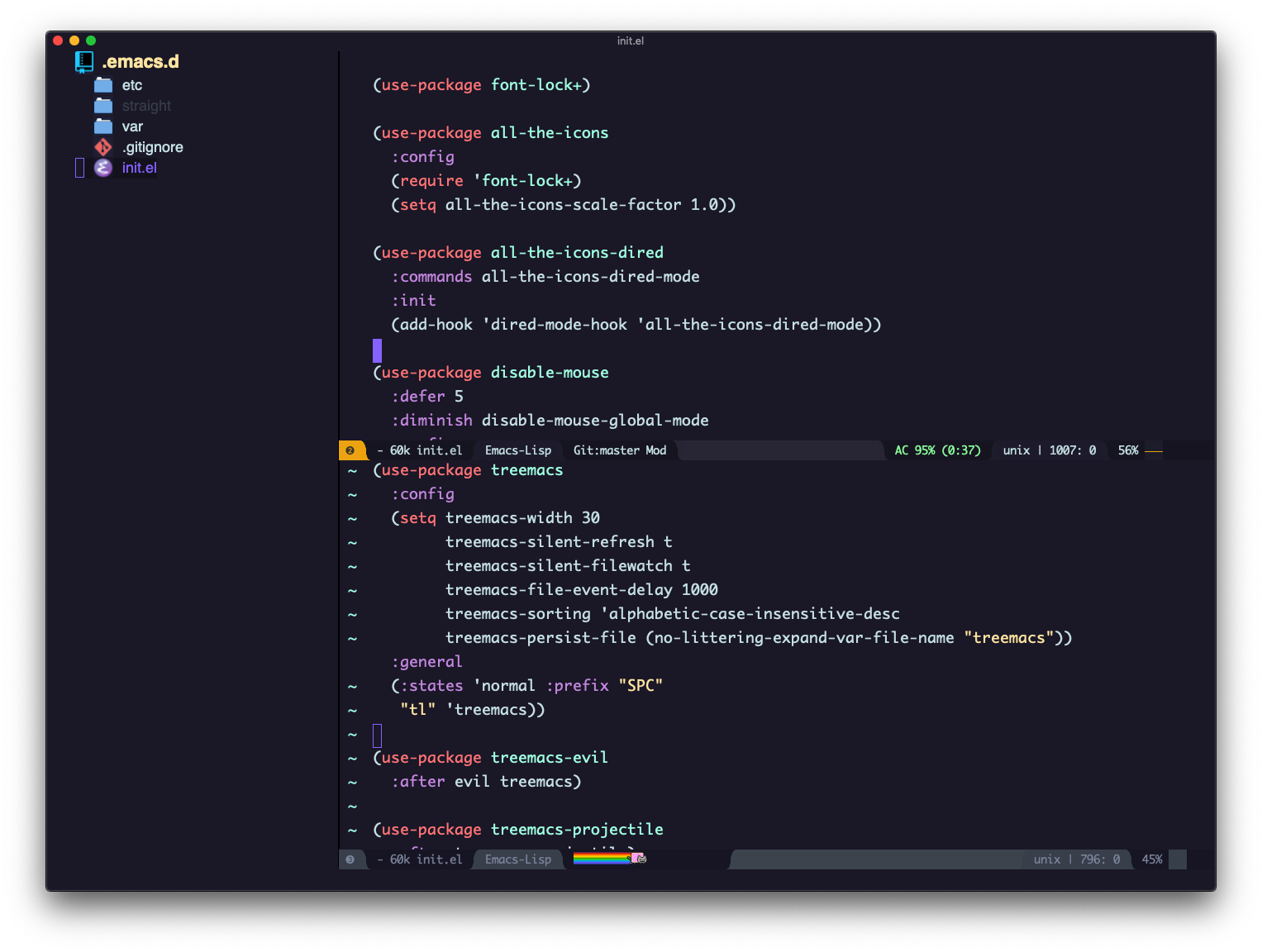 Treemacs + all-the-icons does not take effect · Issue #308 · doomemacs/themes · GitHub