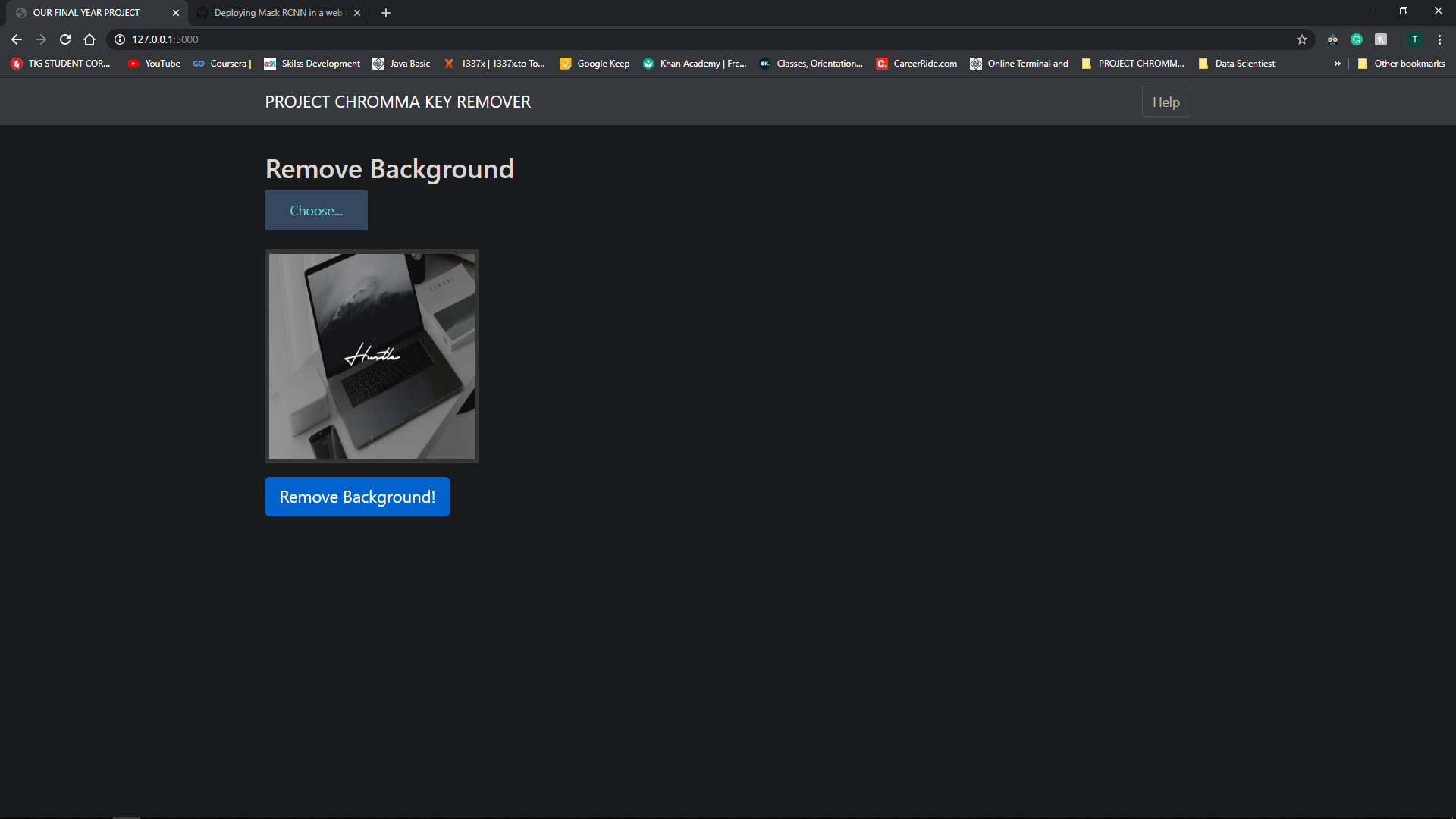 Deploying Mask RCNN in a web application · Issue #2029 · matterport/Mask_RCNN · GitHub