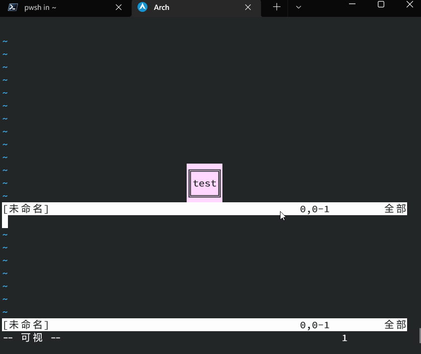Drag is not working in wsl vim · Issue #13030 · microsoft/terminal · GitHub